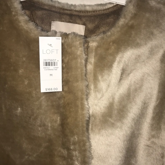 LOFT | Jackets & Coats | Stunning Faux Fur Jacket By Loft | Poshmark